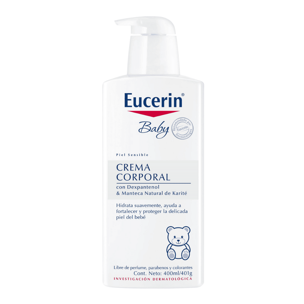 Eucerin Baby Crema Corporal Pump 400 ml. – DERMASHOP