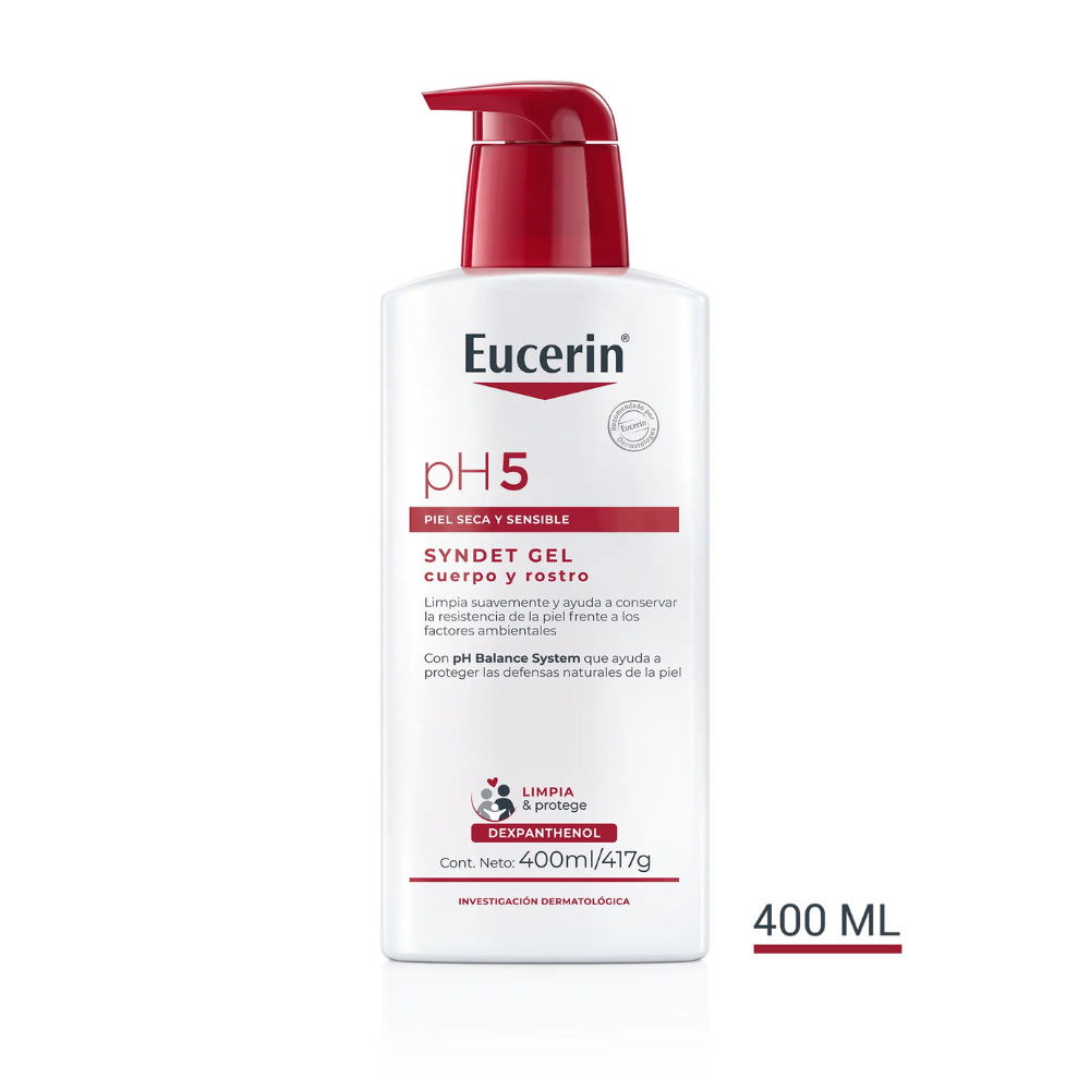 Gel Eucerin pH5 Syndet 400 ml – DERMASHOP