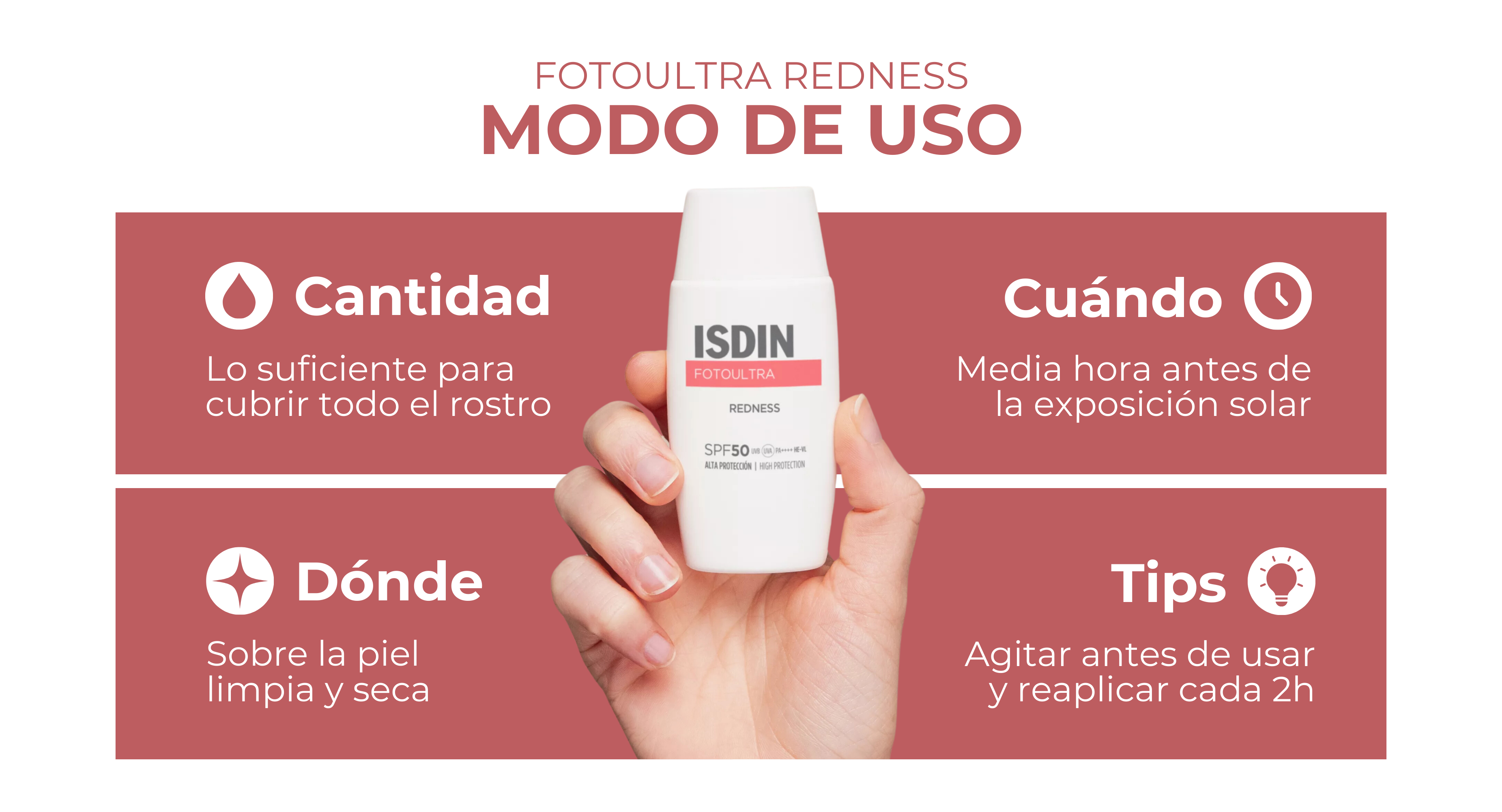 Isdin Fotoultra Redness SPF50 50 ml. – DERMASHOP