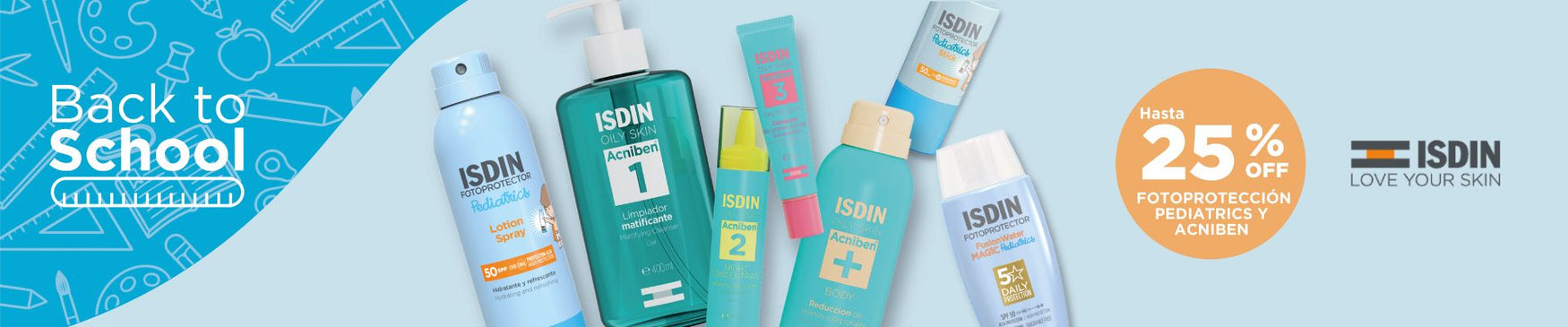 Isdin Back To School – DERMASHOP
